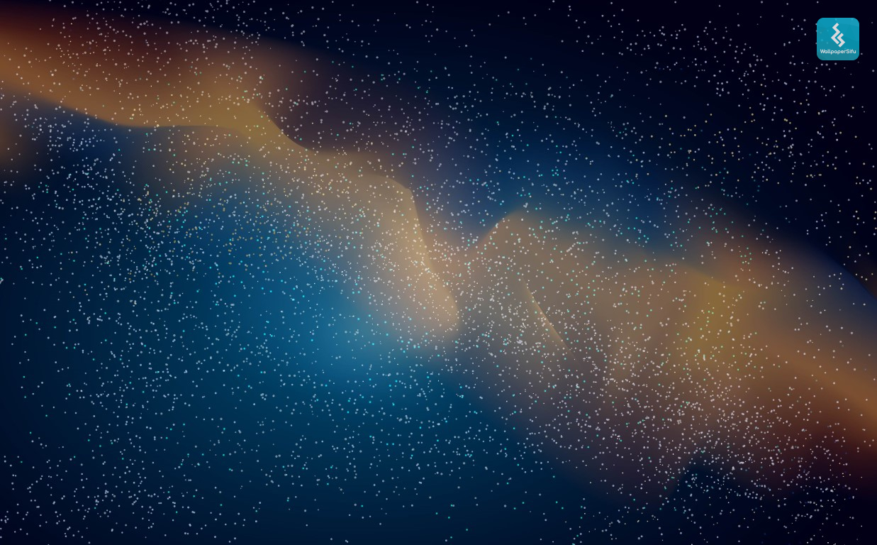Galaxy Wallpaper With Lights
